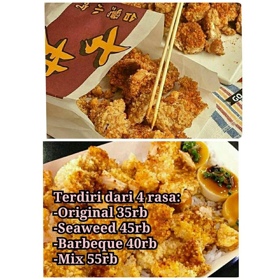 Jual TERBARU TEPUNG CRISPY CHICKEN ALA STREET FOOD TAIWAN ORIGINAL ...