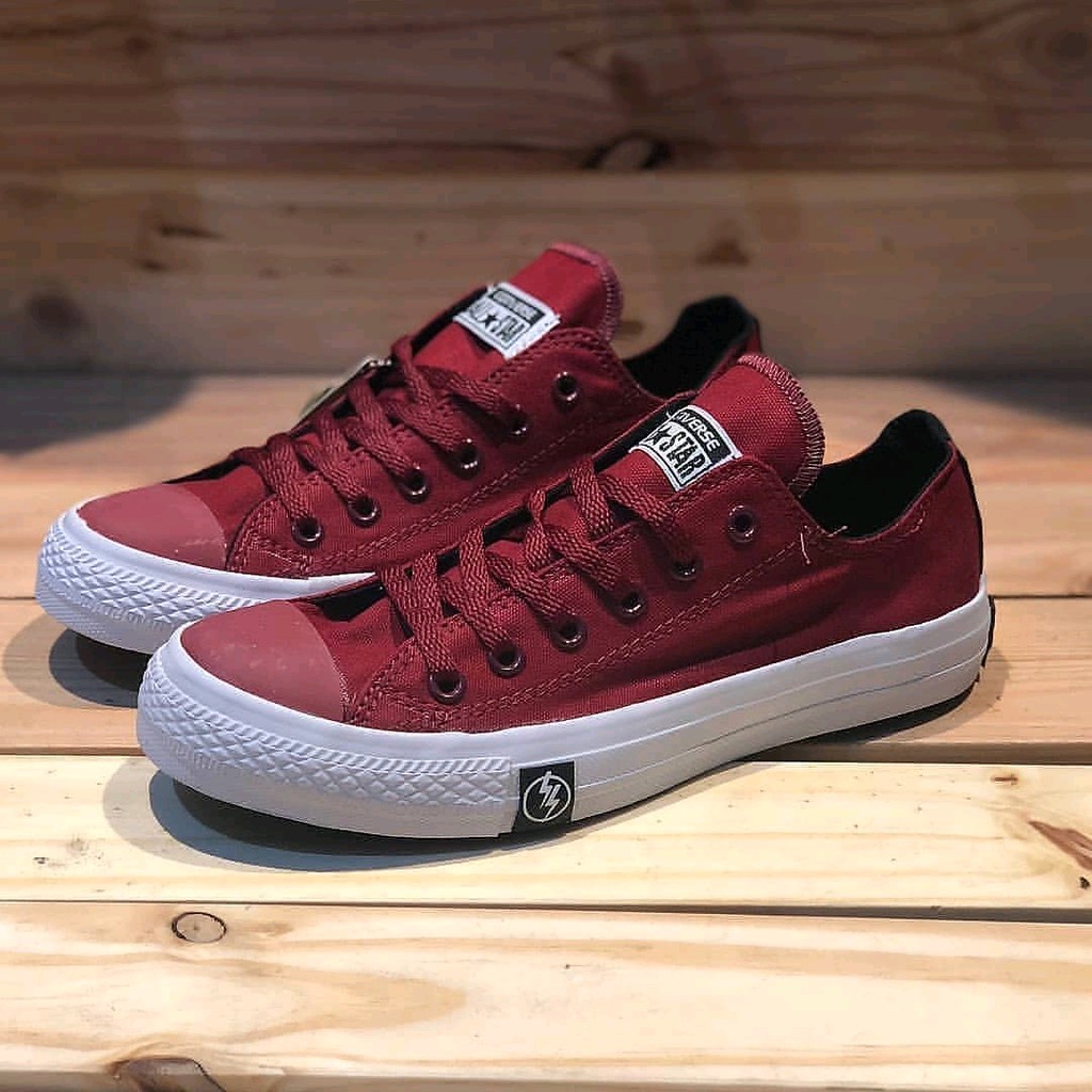 Jual Converse all Star Petir pendek lengkap warna Snaekers kanvas ...