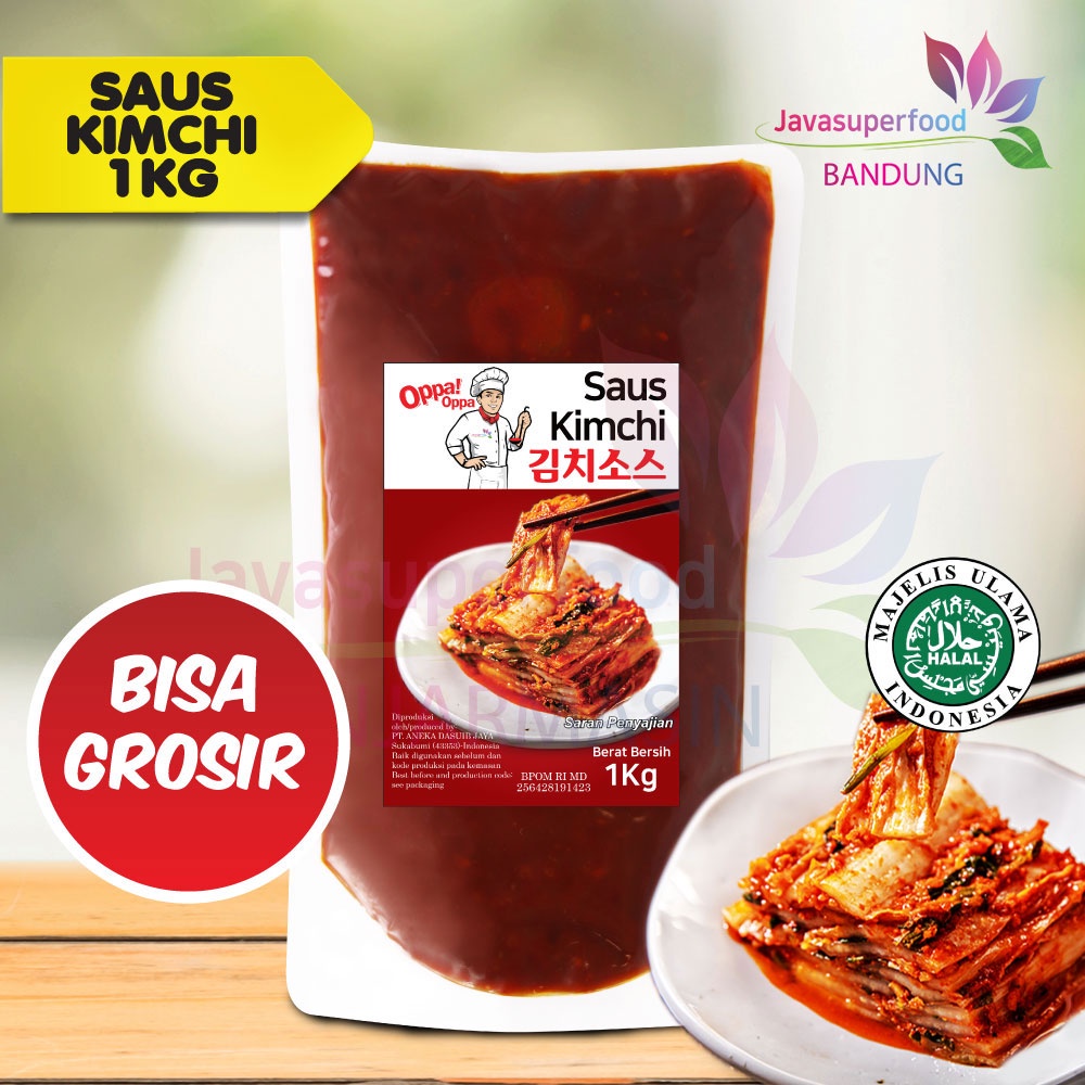 Jual Saus Instan Saus Kimchi Korea 1Kg / Sauce Kimchi Korea Saus Oppa ...