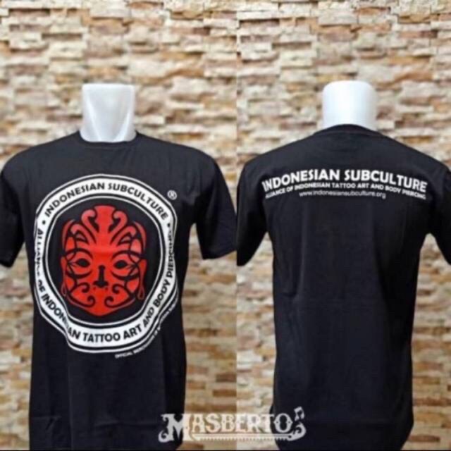 Jual KAOS MASBERTO ISC HITAM (SALE) | Shopee Indonesia
