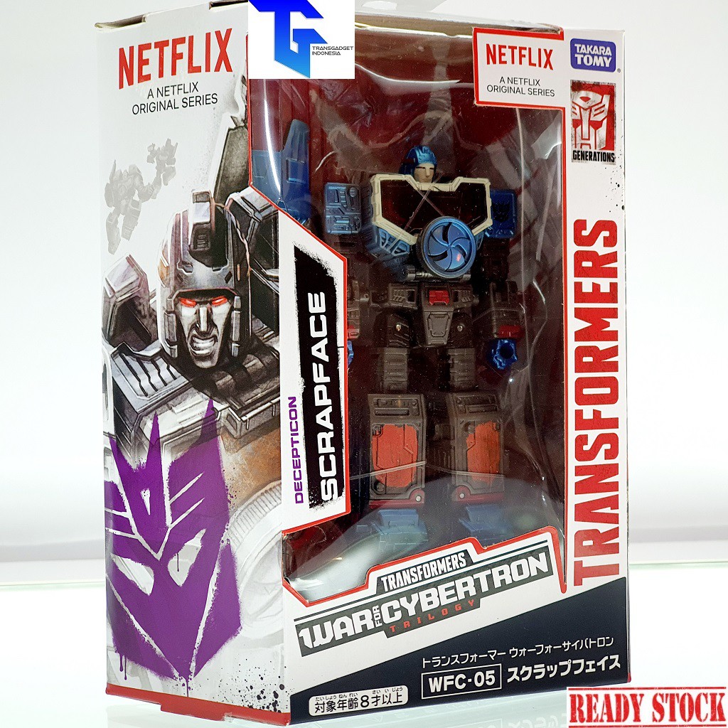 Jual Takara Tomy Transformers WFC-05 Decepticon Scrapface - Hasbro ...