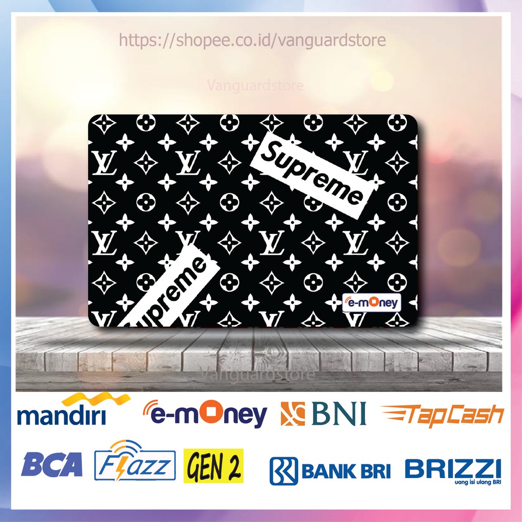 Jual KARTU E MONEY E TOLL SUPREME DAN LV BRAND KUMPULAN 4 EMONEY ...