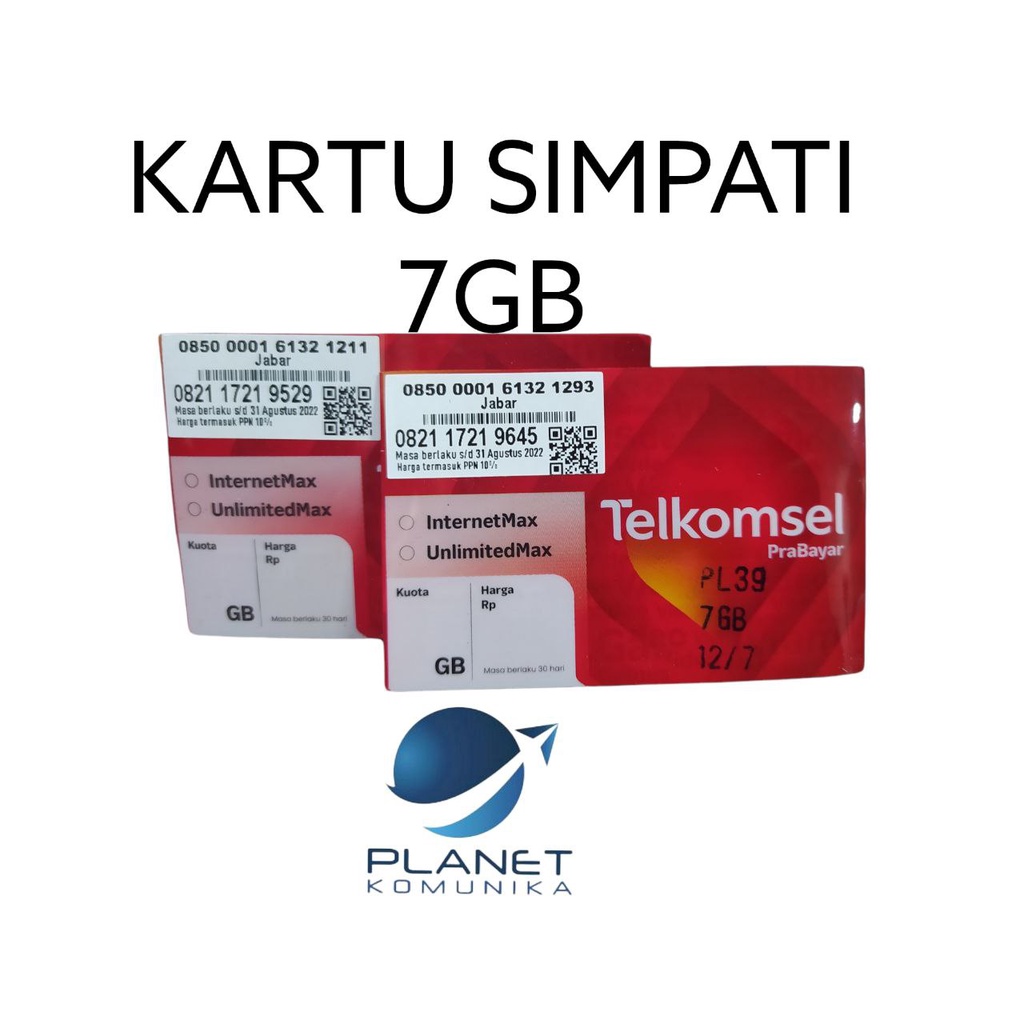 Jual KARTU SIMPATI 7GB | Shopee Indonesia