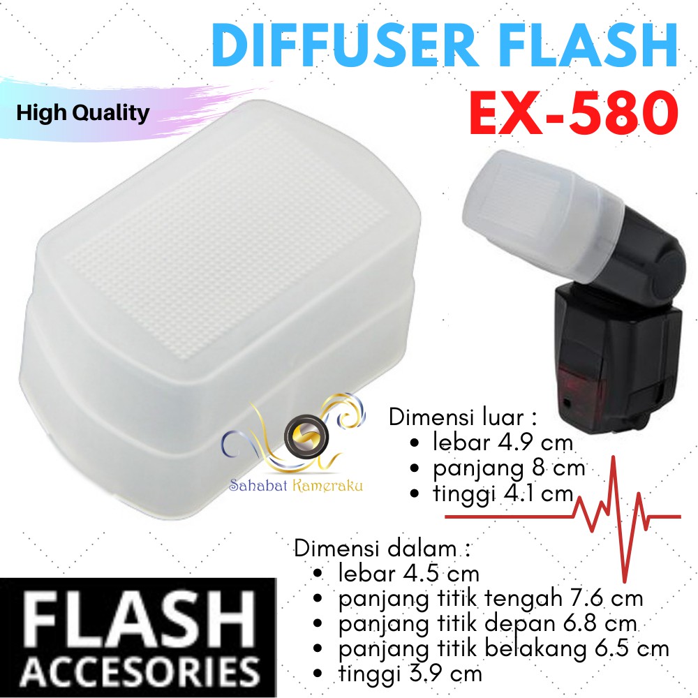 Jual Omni Camera Flash Bounce Diffuser Speedlite External Godox TT520 ...