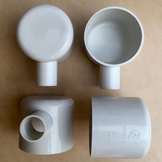 Jual Elbow Cap Dop 3X1 Inch Utk Pipa Pvc 3 Inch Nft Dft Hidroponik ...