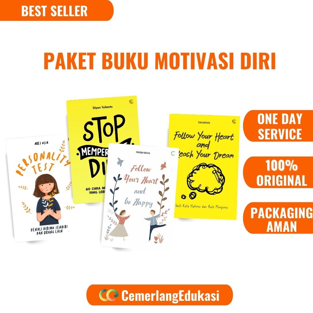 Jual Buku Motivasi Diri - Stop Mempersulit Diri , Personality Test ...