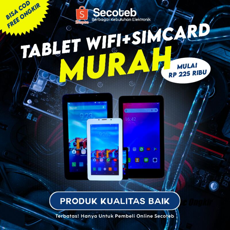 Jual TABLET MURAH WI-FI + SIM CARD ( 512MB RAM & 3G/4G SIGNAL ...