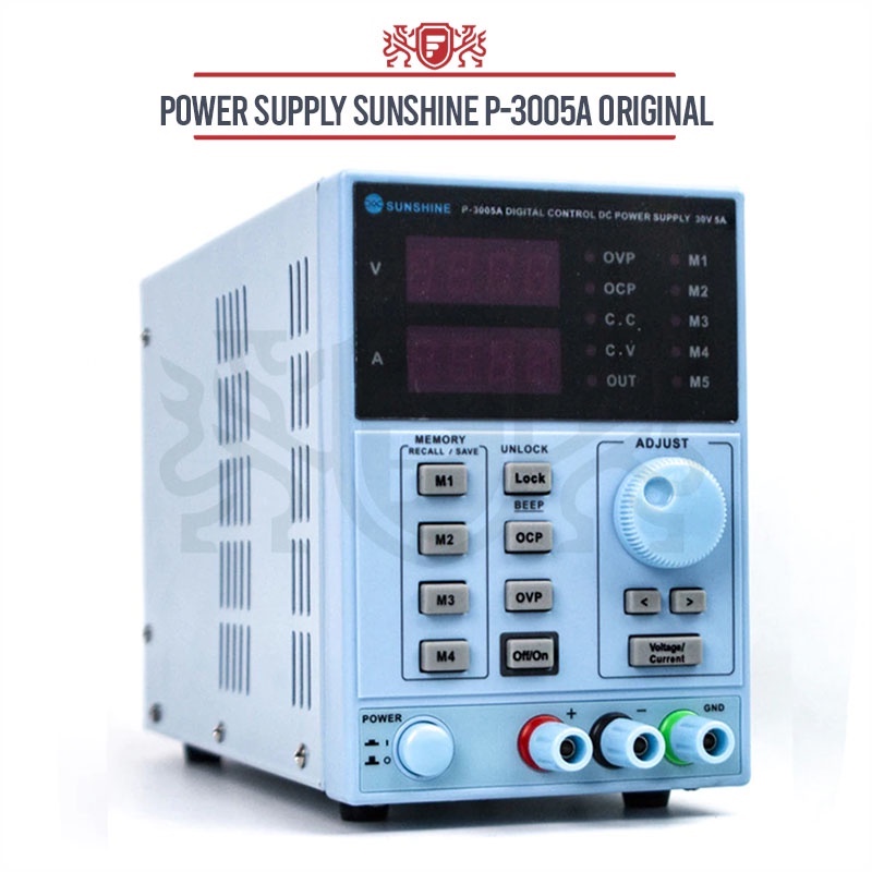 Jual Power Supply SUNSHINE 3005A 5A 30V Original | Shopee Indonesia