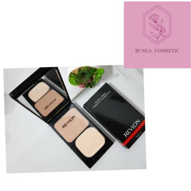 Jual Revlon Natural- Finish powdery Foundation 15 g | Shopee Indonesia