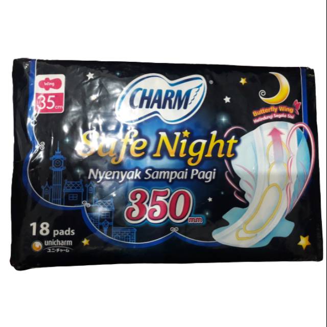 Jual Charm Safe Night wing 35cm isi 18 pads | Shopee Indonesia