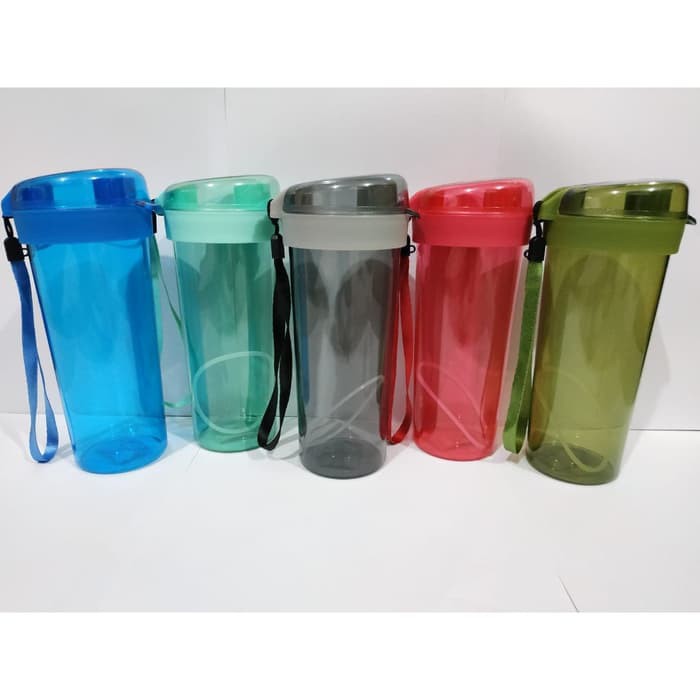 Jual Botol Minum BOBA Tali Polos 600ml Tumbler Plastik Souvenir Hampers ...