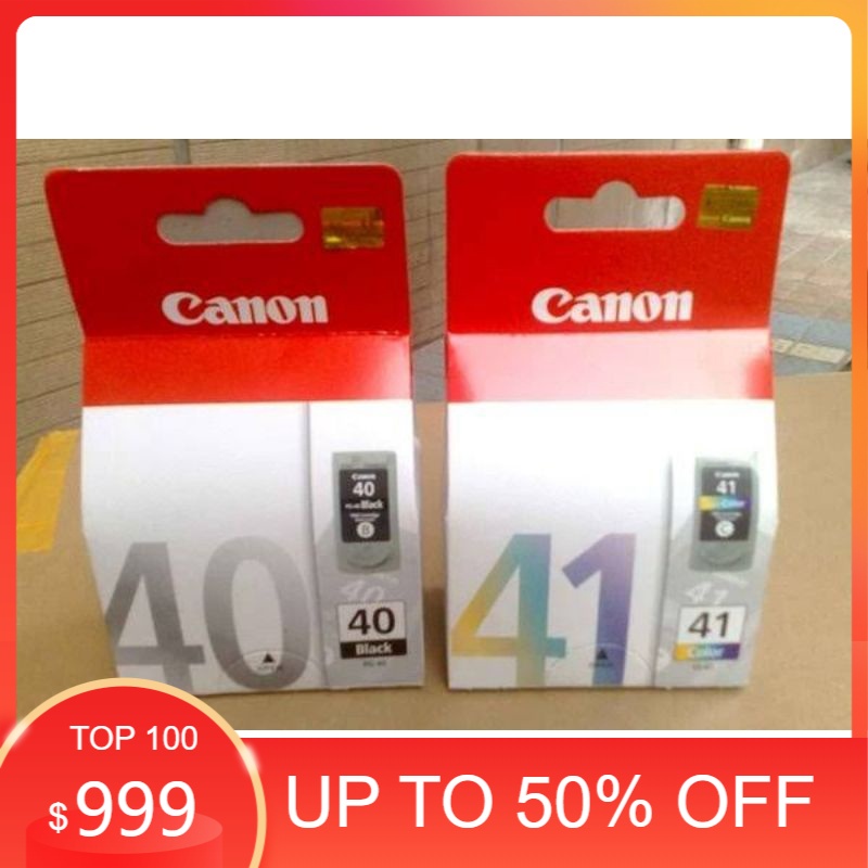 Jual Tinta Canon 40 41 BK CL (1 set/2pcs) | Shopee Indonesia