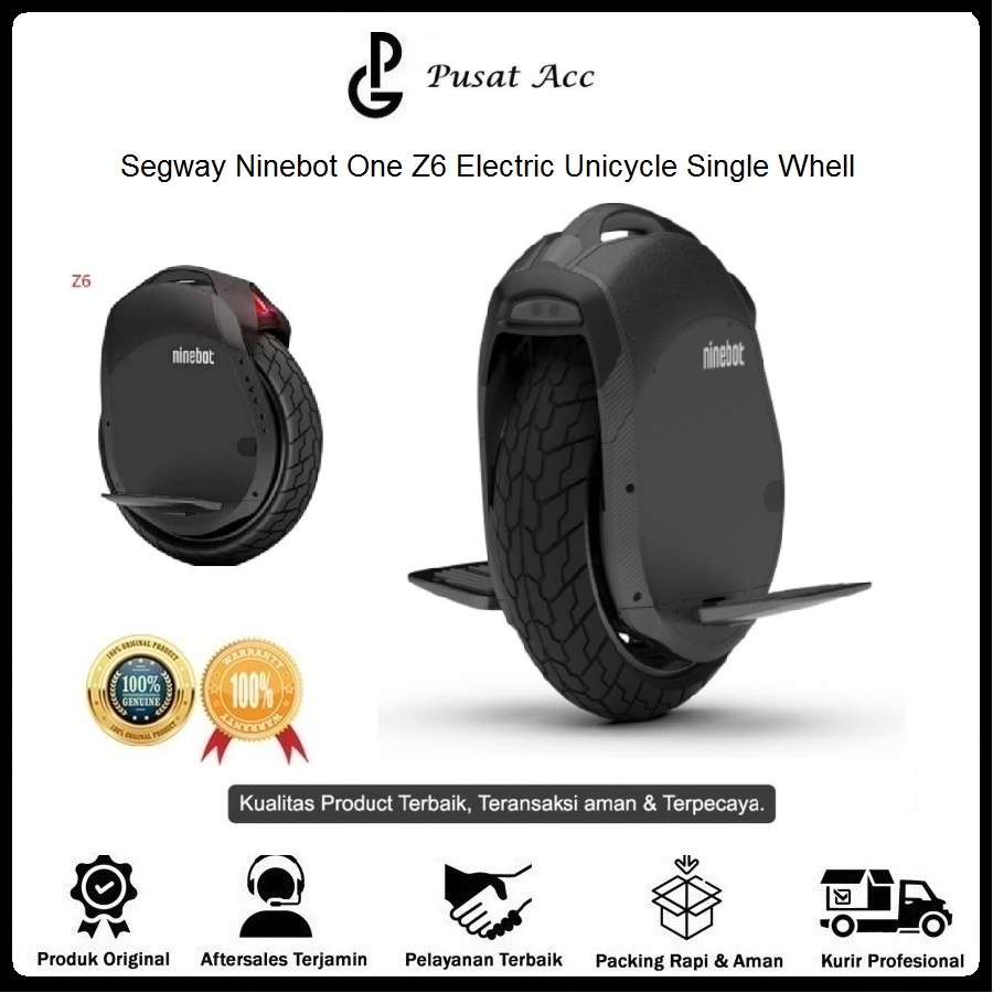 Jual Segway Ninebot One Z6 530Wh Electric Unicycle Single wheel ...