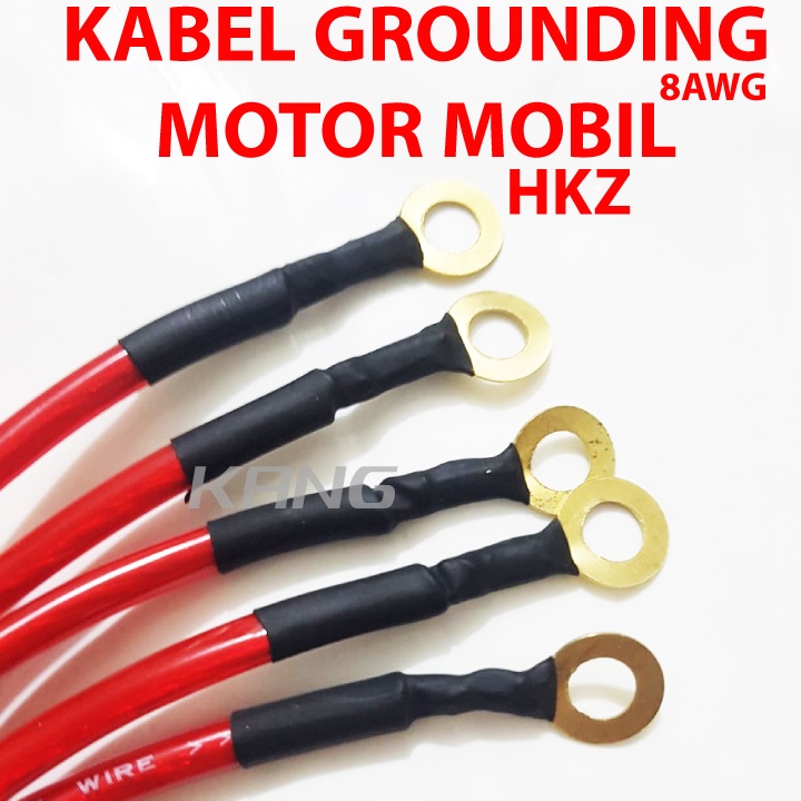 Jual Kabel Grounding Mobil Motor Ground Wire Kit 8 AWG HKZ | Shopee ...