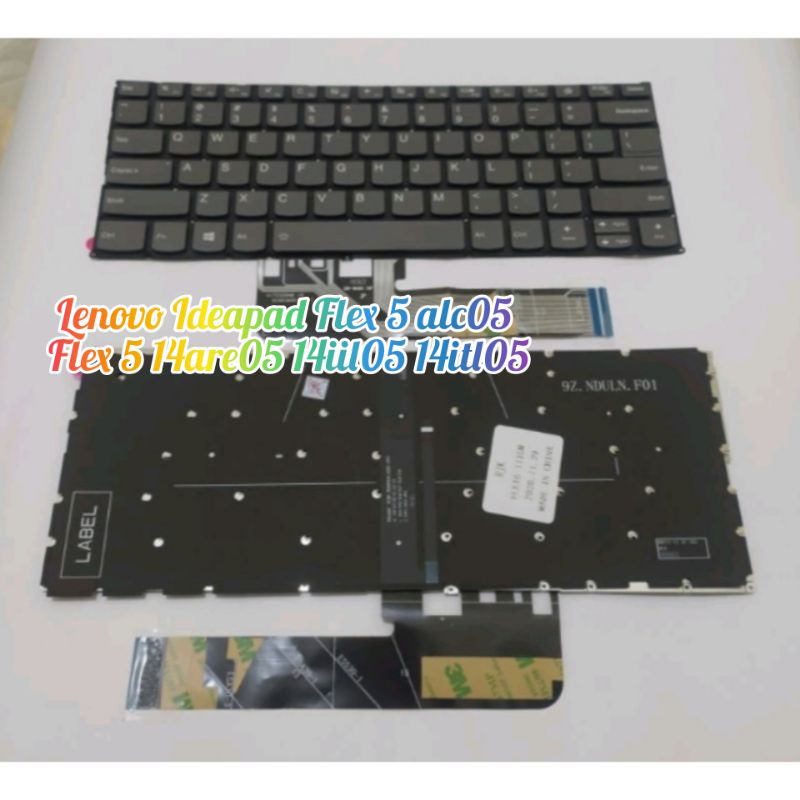 Jual Keyboard Lenovo Ideapad Flex 5 alc05 Flex 5 14are05 14iil05 ...