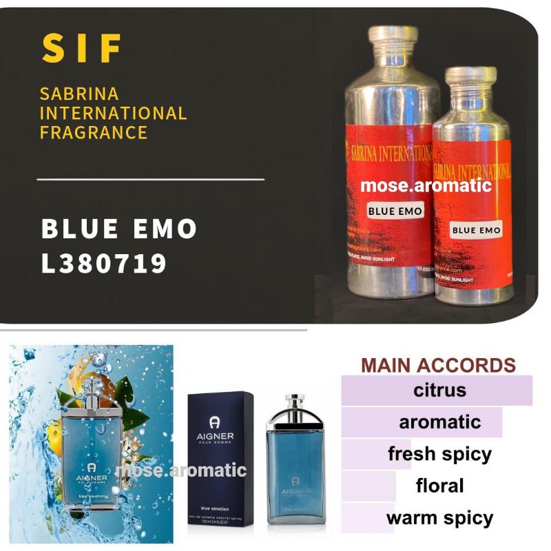 Jual Bibit Parfum AIGNER BLUE / BLUE EMOTION by SIF (Sabrina ...