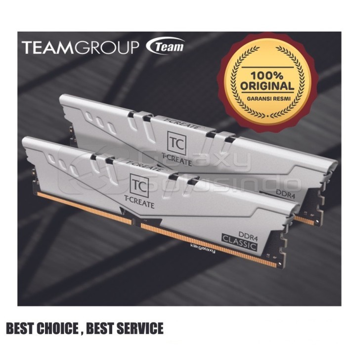Jual TEAM Memory Ram TEAM T-Create Classic (16GB x 2) 32GB DDR4 kit ...