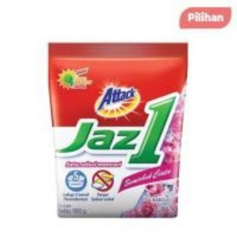 Jual Attack Jaz 1 Detergent Bubuk Semerbak Cinta 850g | Shopee Indonesia