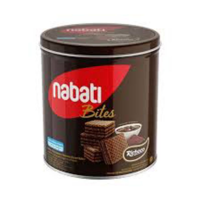 Jual Nabati Bites Richoco Wafer 287gram kaleng / Waffelo coklat ...