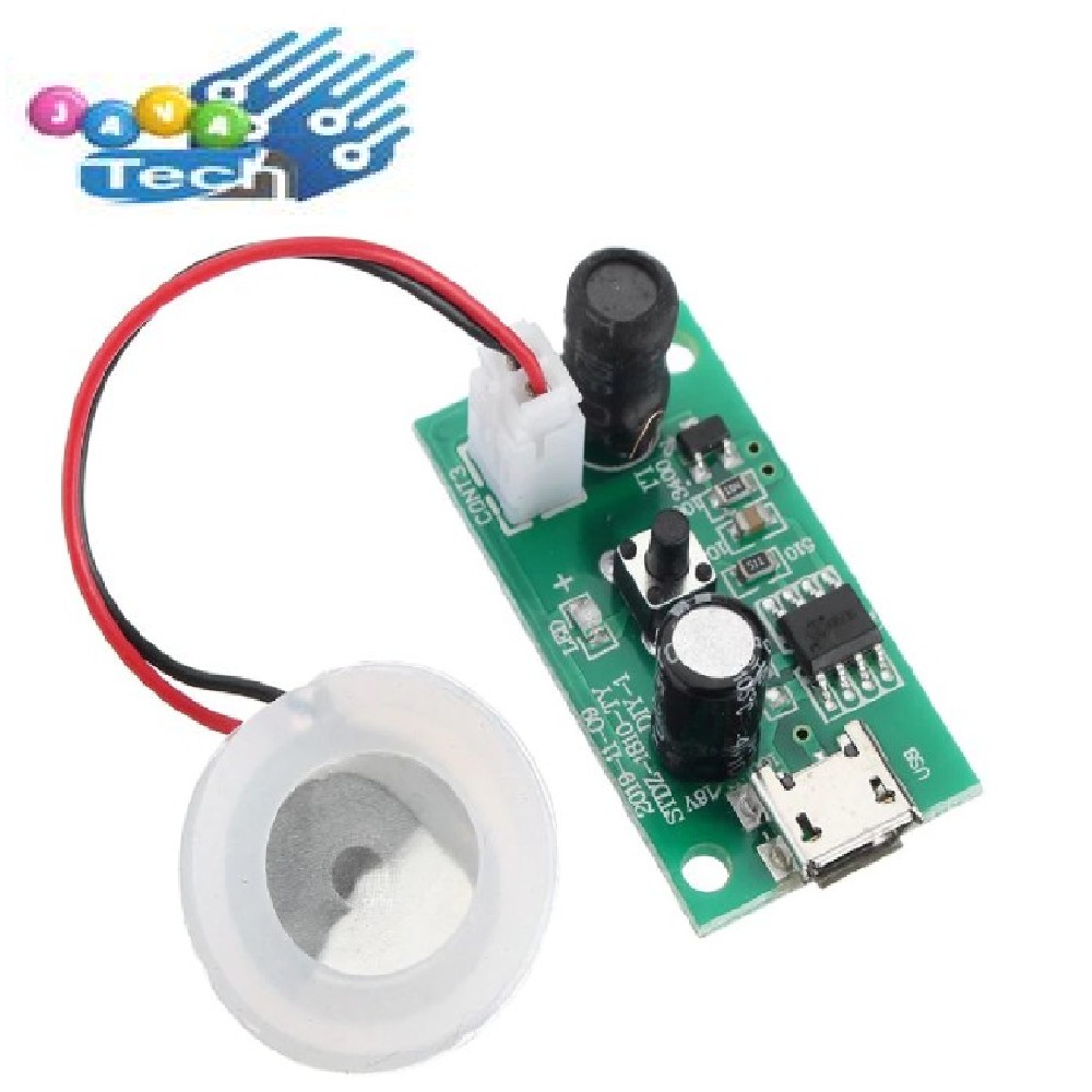 Jual Modul USB 5V Humidifier Atomization Mistmaker Mesin Kabut Mini ...