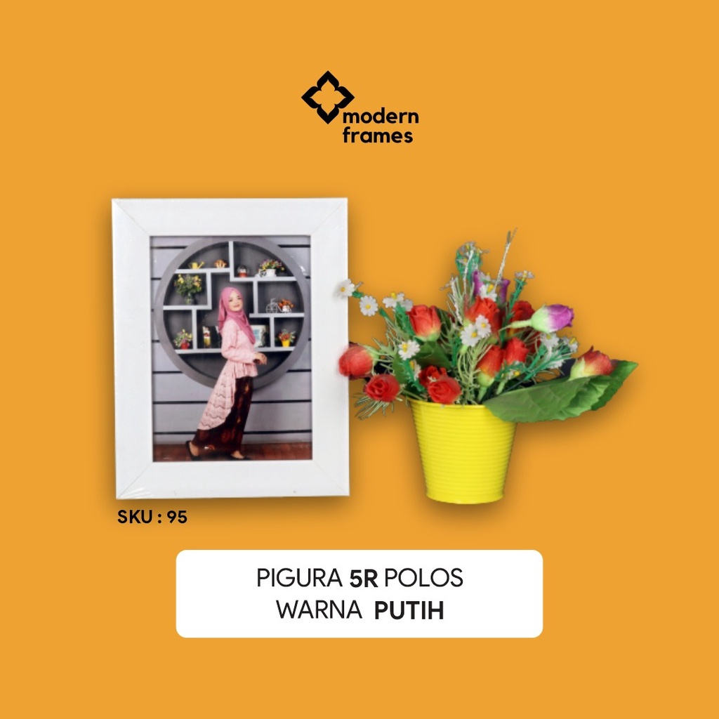 Jual Frame Foto Bingkai Foto Pigura 5r Kayu Ukir Dan Polos Sku 95
