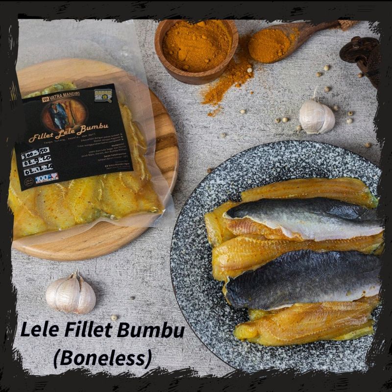 Jual Lele Fillet Boneless (Tanpa Duri) Bumbu Kuning | Shopee Indonesia
