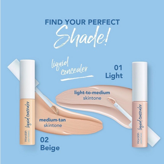 Jual Wardah Lightening Liquid Concealer Perfect Shade | Shopee Indonesia