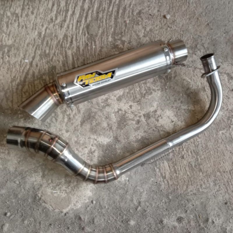 Jual knalpot pantera fantera all metic mio vario scoopy beat nmax aerox ...