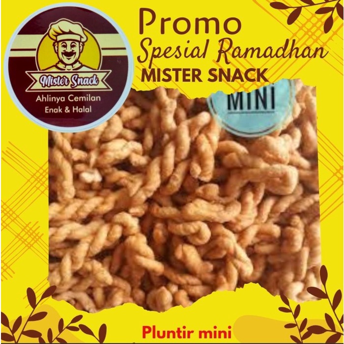 Jual pluntir mini cemilan snack kue kering jajan kiloan paket parcel ...