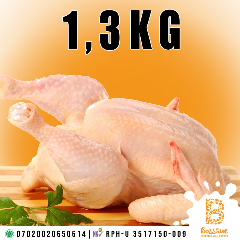 Jual Ayam Potong Utuh 1,3 Kg | Shopee Indonesia