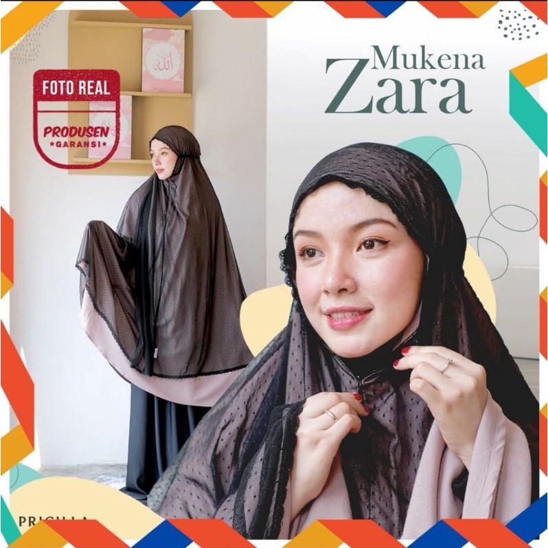 Jual (SALE) BISA COD PRICILLA MUKENA ZARA GRADE B MUKENA TRAVELING ...