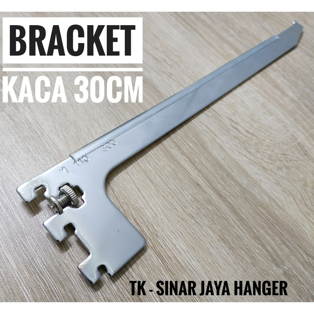 Jual Daun Brecket kaca ukuran 30cm | Shopee Indonesia