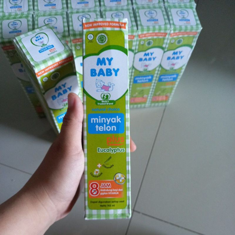 Jual My baby Minyak telon plus Eucalyptus 57ml - 85 ml - 145 ml | Shopee Indonesia