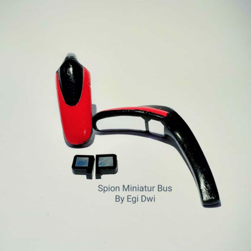 Jual Spion Tanduk Miniatur Bus Skala 20 Merah Gagang Hitam | Shopee ...