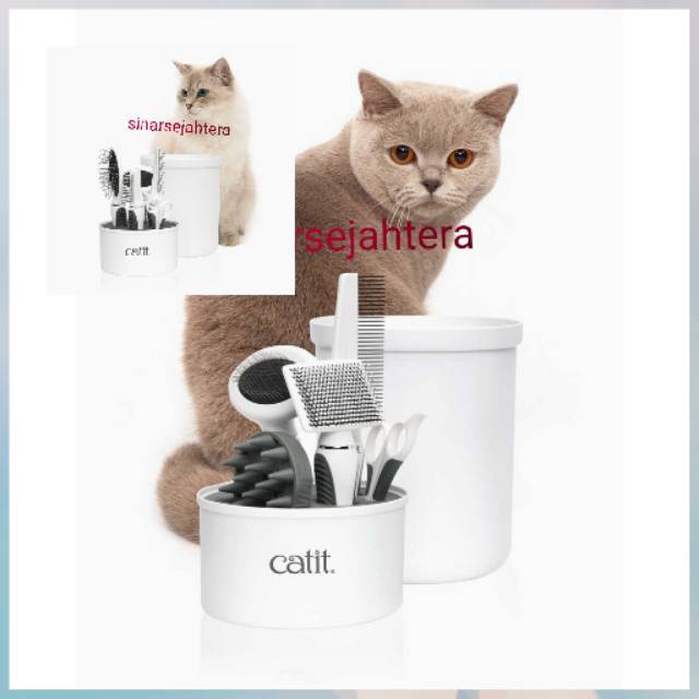 Jual Catit Grooming Kit / Alat Salon Kucing / Perlengkapan Grooming ...