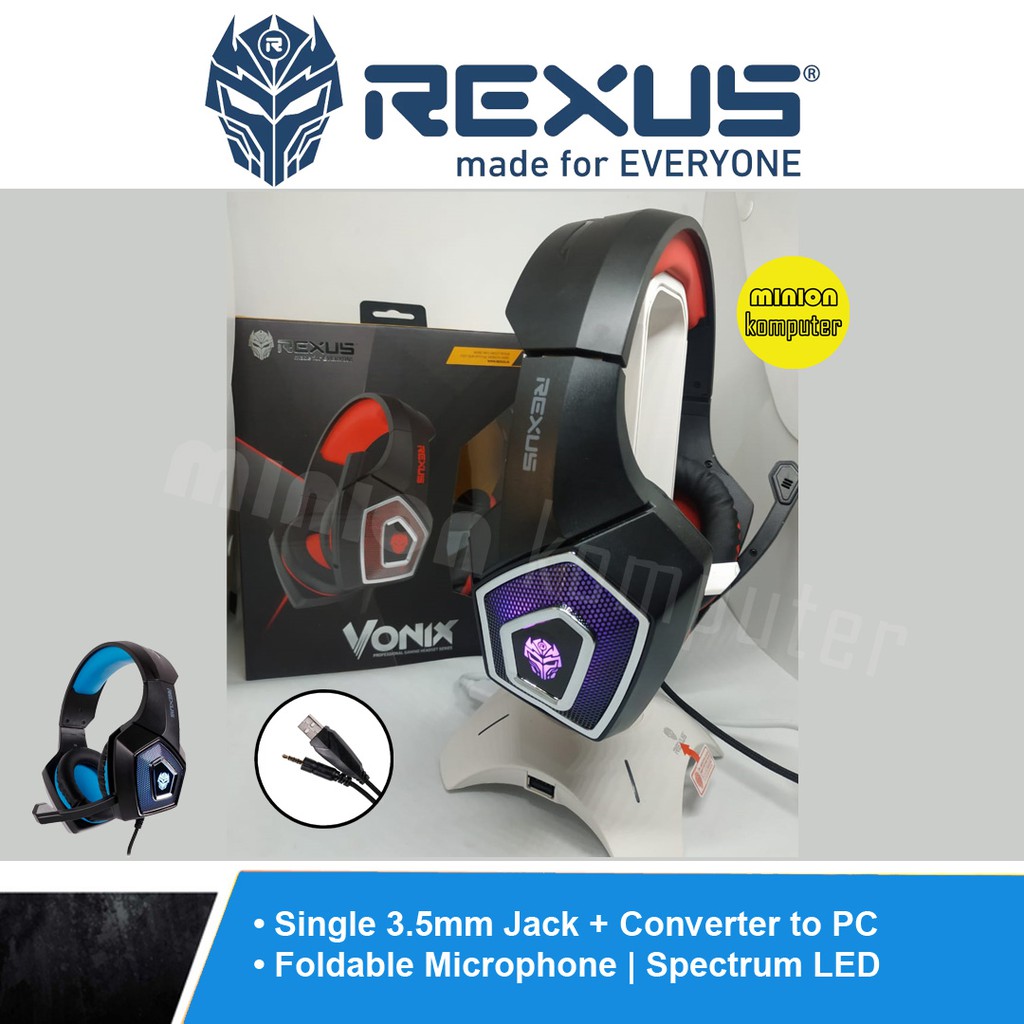 Jual Rexus Vonix F65 Gaming Headset | Shopee Indonesia