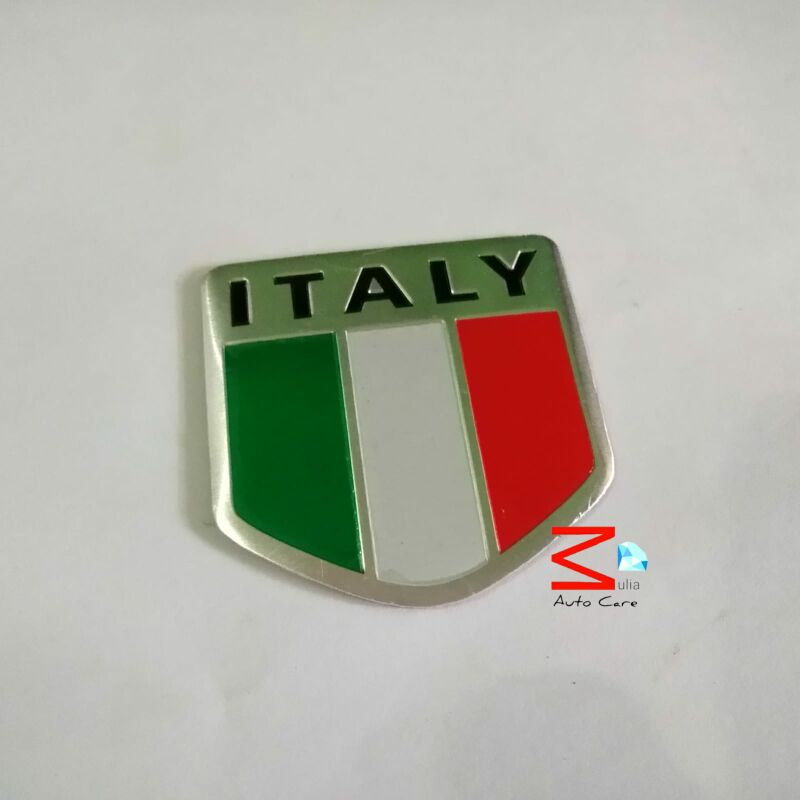 Jual Emblem Stiker Motor Mobil Bendera Sticker Italia Italy Variasi ...