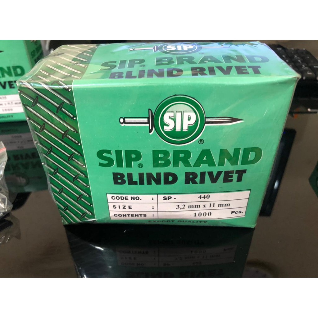 Jual Paku rivet SIP BRAND Varian 435 - 440 - 450 Harga Per 50 Pcs ...
