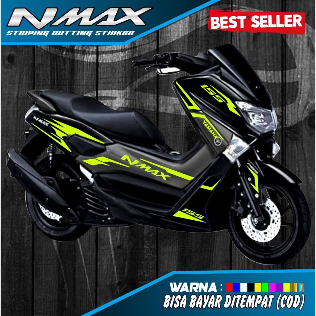 Jual CUTTING NMAX OLD STIKER NMAX LAMA CUTTING STICKER NMAX OLD ...