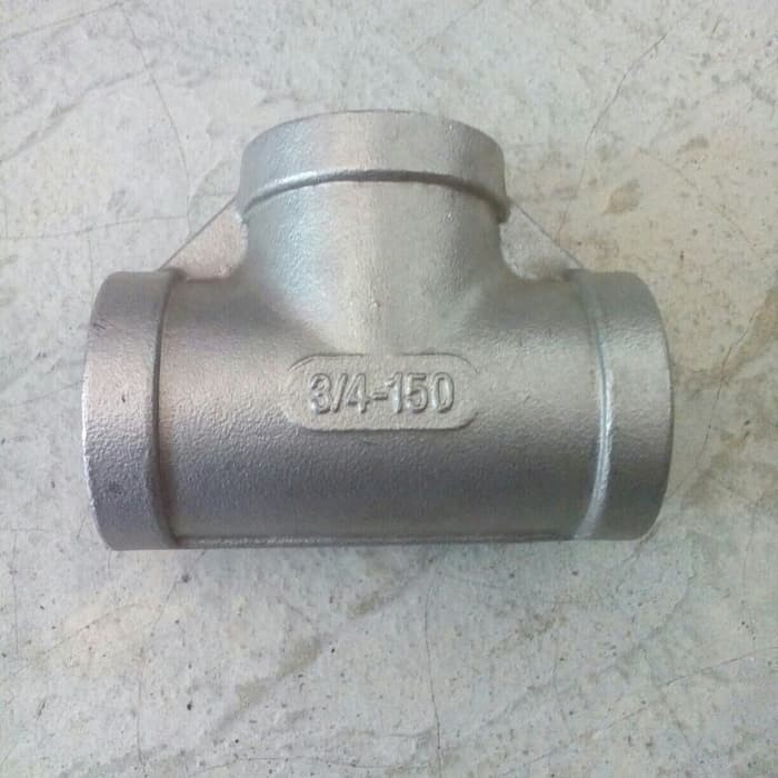 Jual Tee 1-1/4" Sus 304 class 150 drat stainless inch Equal ss304 ss | Shopee Indonesia
