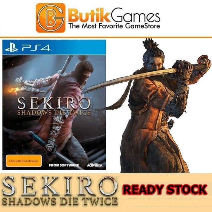 Jual Sekiro Shadows Die Twice PS4 gameps4 | Shopee Indonesia