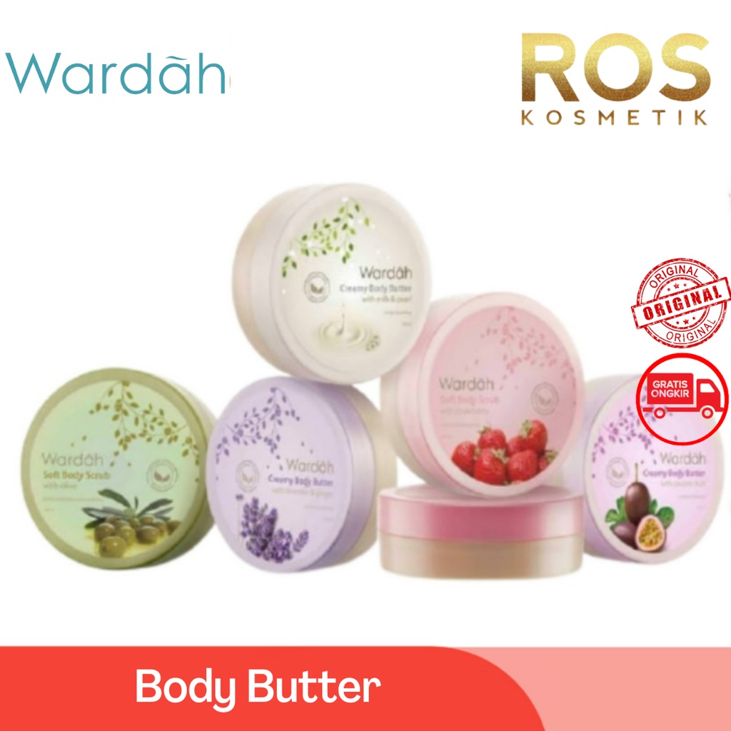 Jual Wardah Creamy Body Butter 50 ml & 150 ml | Shopee Indonesia