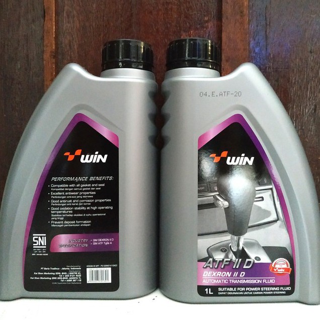 Jual Oli Win ATF IID Dexron / Oli ATF / Oli Transmisi Matik - 1 Liter | Shopee Indonesia