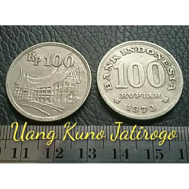 Jual KOIN 100 RUPIAH RUMAH GADANG TAHUN 1973 | Shopee Indonesia
