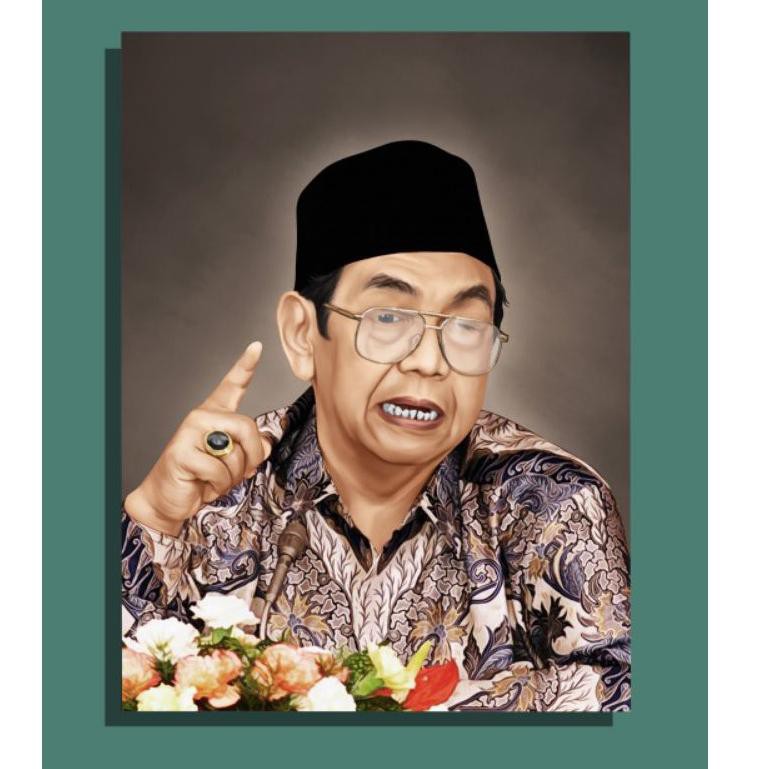 Jual Stok terbaru POSTER GUSDUR POSTER KAYU MDF UKURAN 30X40 POSTER ...