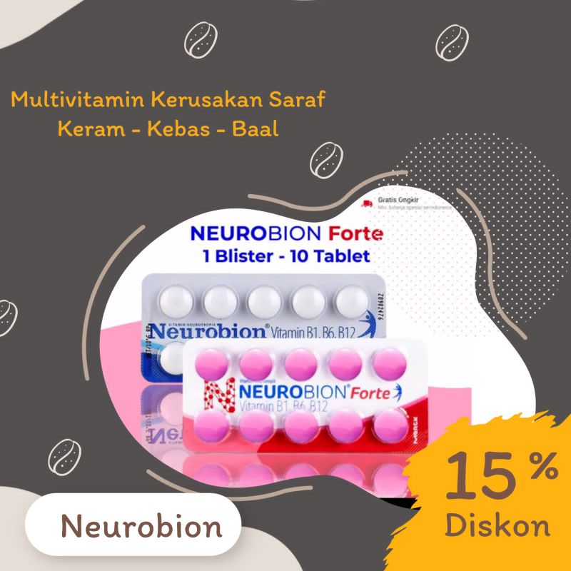Jual Neurobion Forte Multivitamin Saraf | Shopee Indonesia
