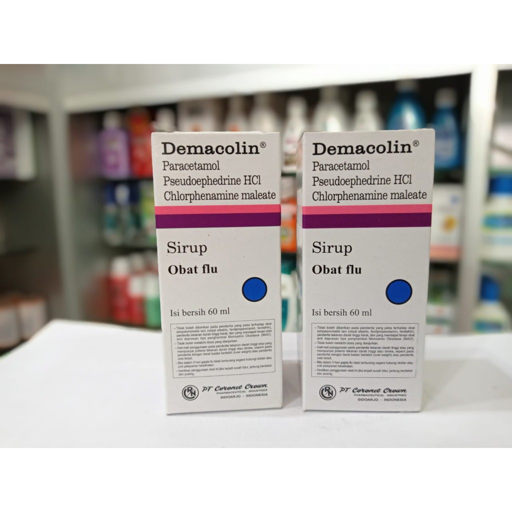Jual Demacolin Sirup 60 ml | Shopee Indonesia