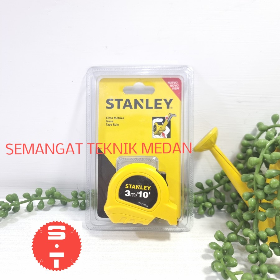 Jual METERAN MEASURING TAPE BASIC 3M 3 M METER X 13 mm STANLEY ...