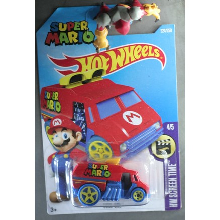Jual Super Mario Bros Cool One red blue merah biru HOT WHEELS 2016 HW ...