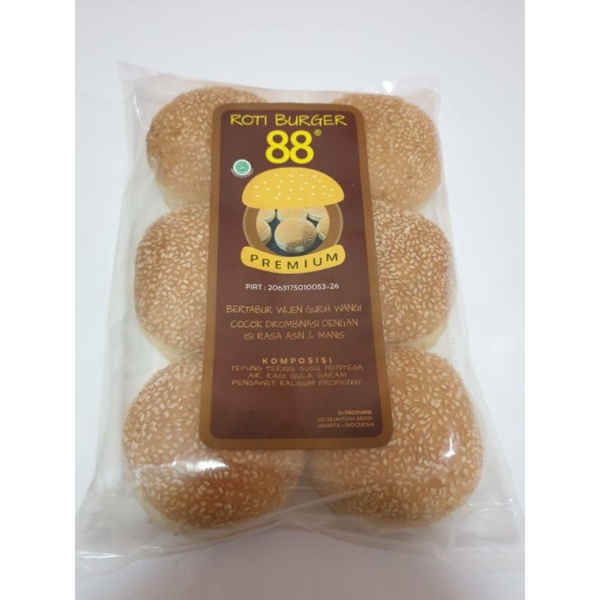 Jual roti burger premium 88 | Shopee Indonesia
